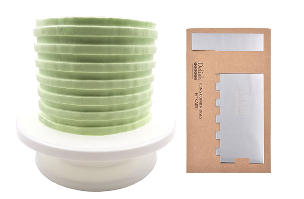 Delish Treats Icing Comb (Ridges - 6" Cake) | Shopaholic for Kids