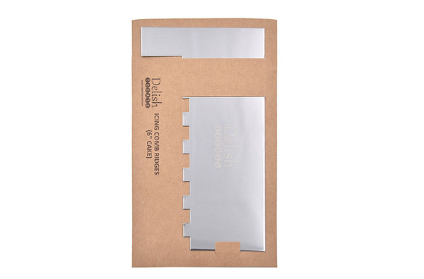 Delish Treats Icing Comb (Ridges - 6" Cake) | Shopaholic for Kids